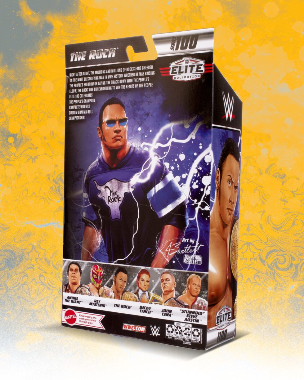 Mattel And WWE Toy Packaging - Morgan Gaynin